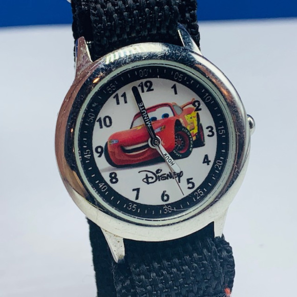 Disney | Accessories | Walt Disney Cars Lightning Mcqueen Watch Hook ...